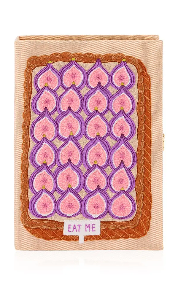 OLYMPIA LE-TAN Fig Tart Book Clutch