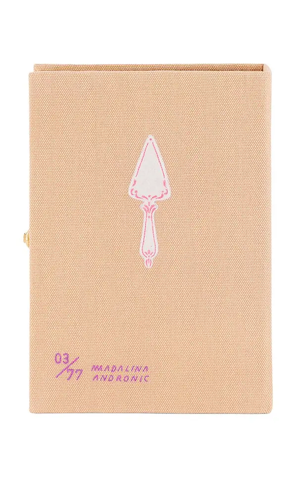 OLYMPIA LE-TAN Fig Tart Book Clutch
