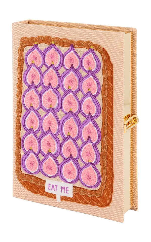 OLYMPIA LE-TAN Fig Tart Book Clutch