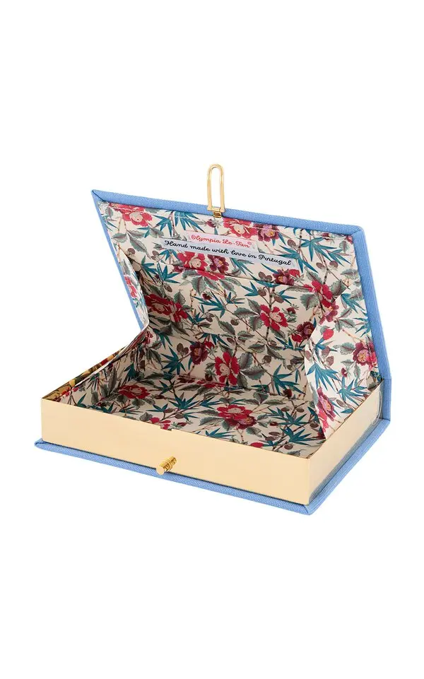OLYMPIA LE-TAN Crossing Paths Book Clutch - Multi
