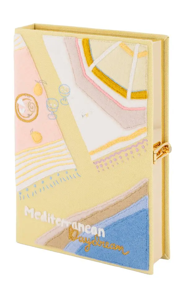 OLYMPIA LE-TAN Mediterranean Daydream Book Clutch - Multi