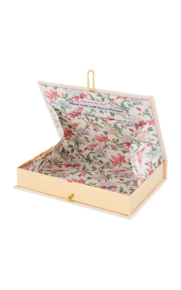 OLYMPIA LE-TAN Lophelia Pertusa Book Clutch - Pink