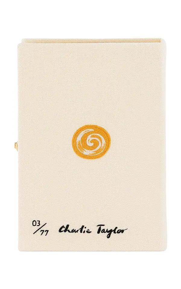 OLYMPIA LE-TAN Life Of The Sun Book Clutch - Pink