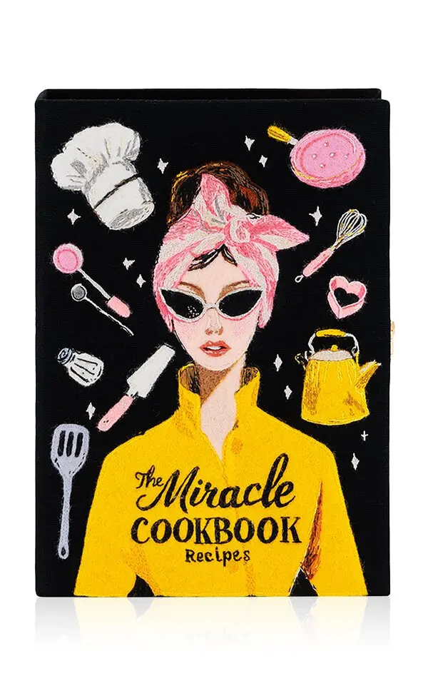 OLYMPIA LE-TAN The Miracle Cookbook Book Clutch - Multi