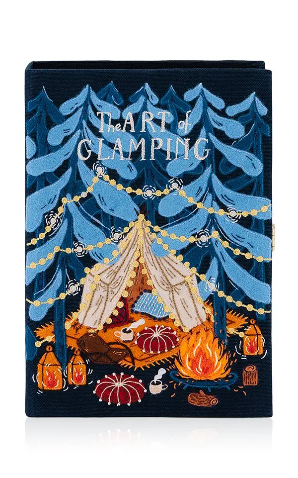 OLYMPIA LE-TAN The Art Of Camping Book Clutch - Multi