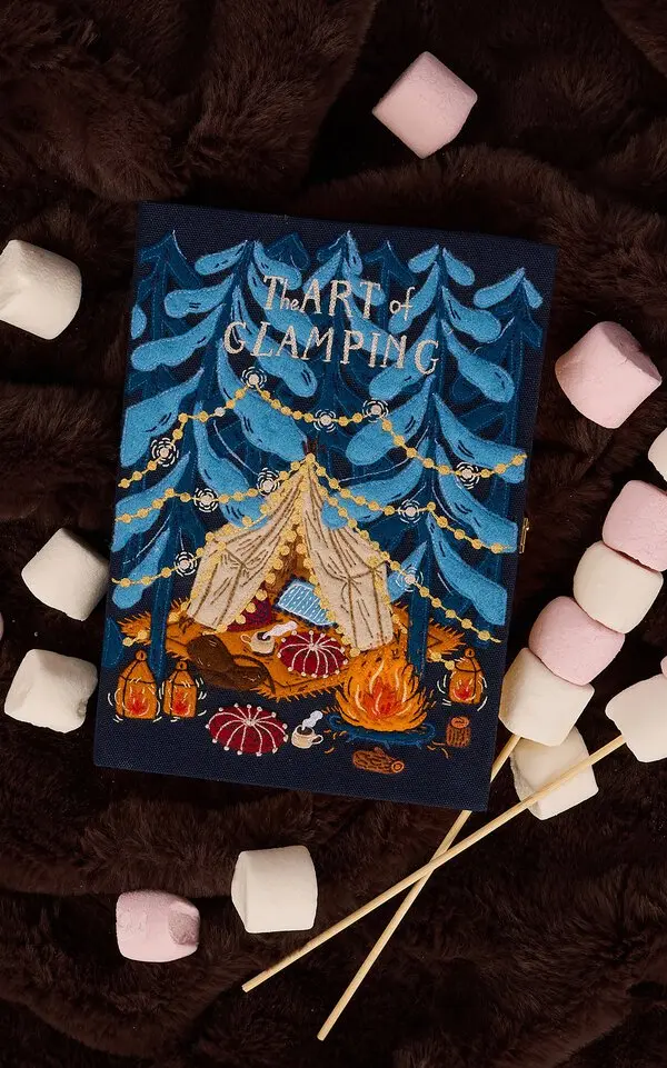 OLYMPIA LE-TAN The Art Of Camping Book Clutch - Multi
