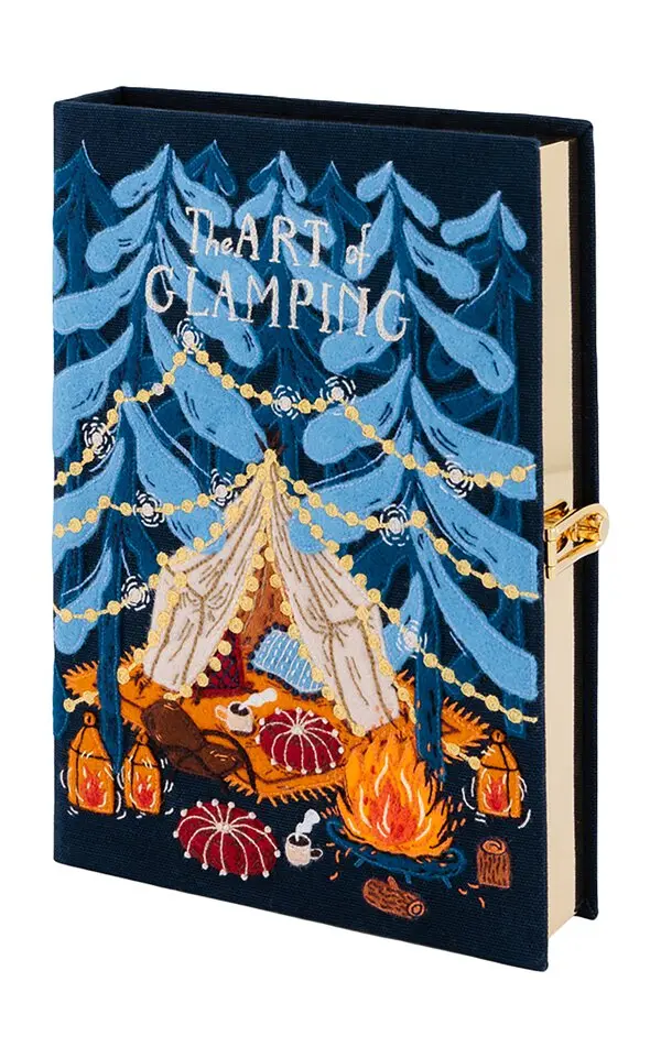 OLYMPIA LE-TAN The Art Of Camping Book Clutch - Multi