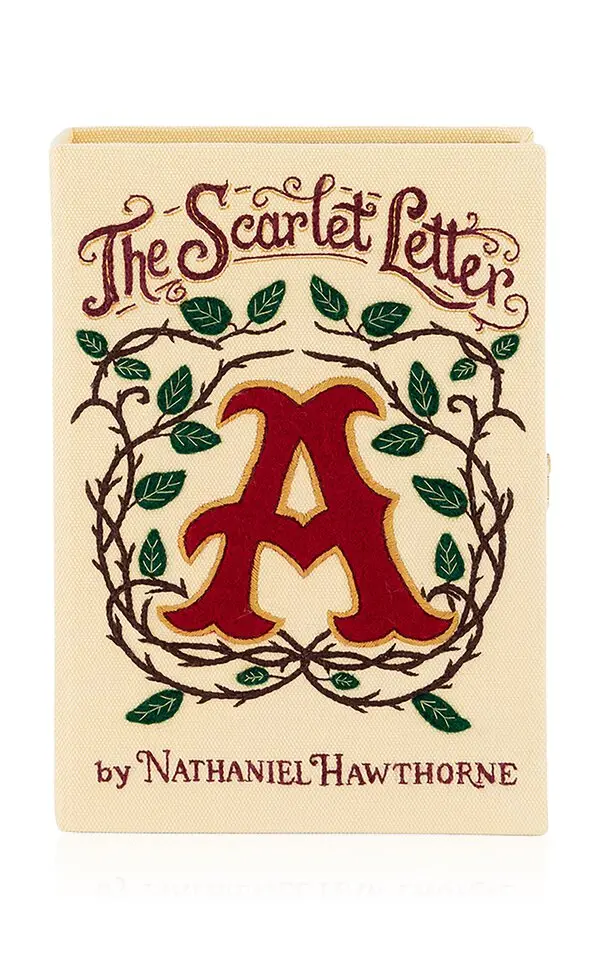 OLYMPIA LE-TAN The Scarlet Letter Book Clutch - Multi