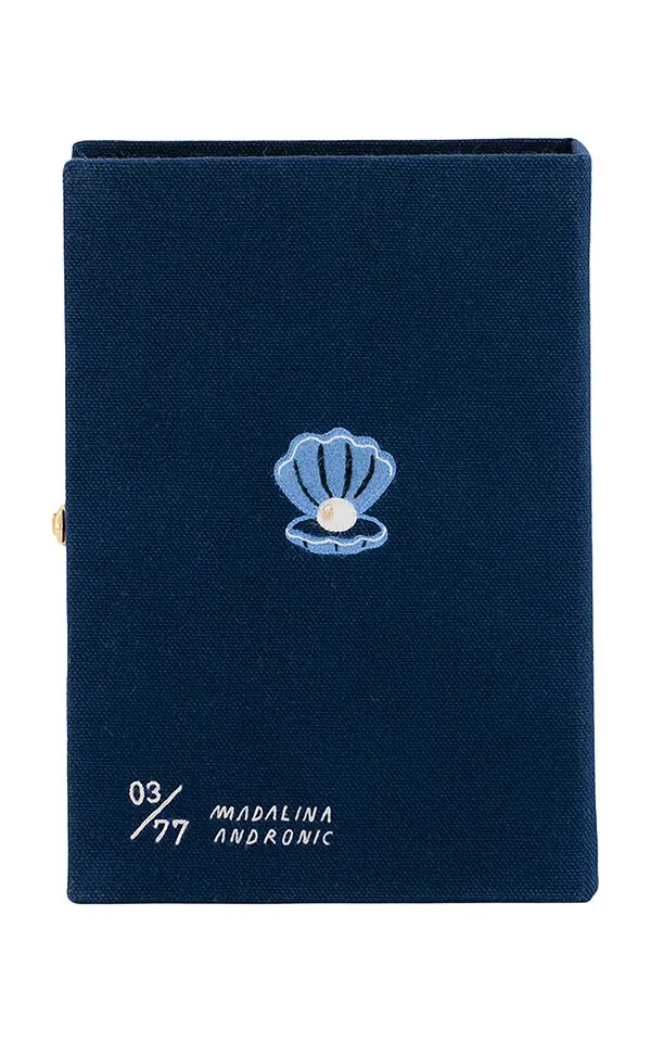 OLYMPIA LE-TAN The Midnight Yatch Club Book Clutch - Multi