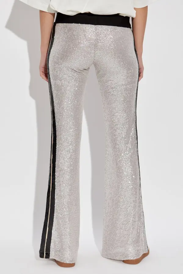 Palm Angels Sequin Embellished Trousers