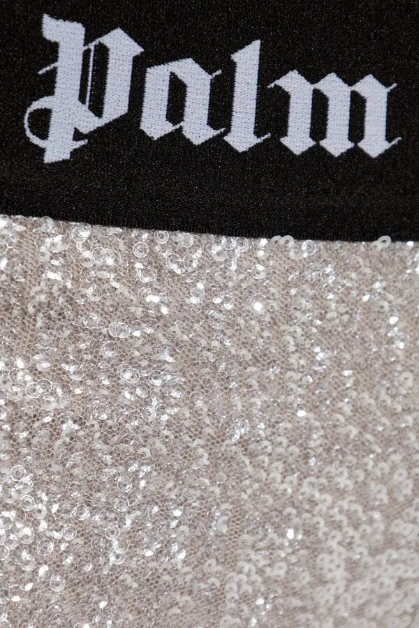 Palm Angels Sequin Embellished Trousers