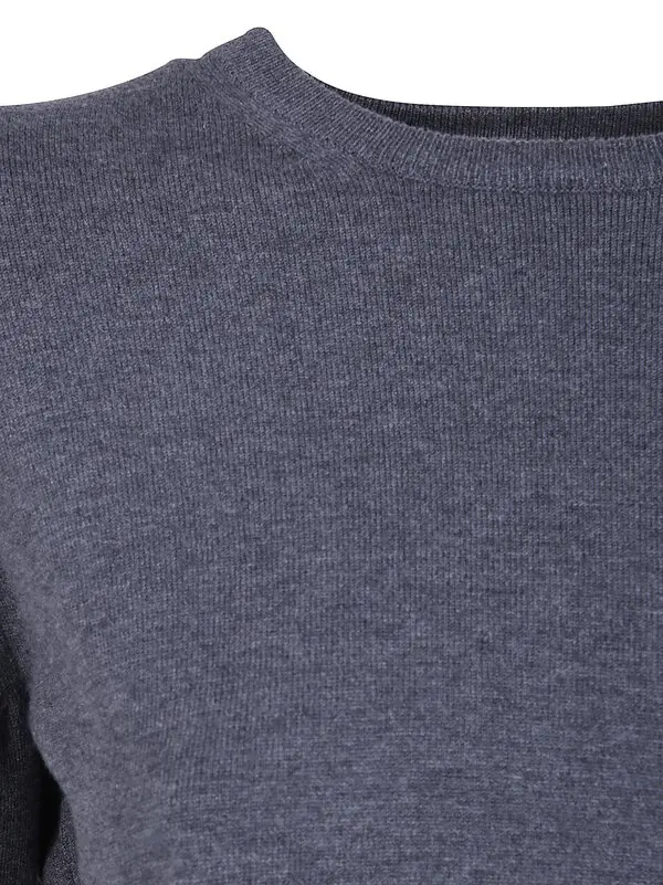 SEMICOUTURE Crew-neck Long-sleeve Sweater