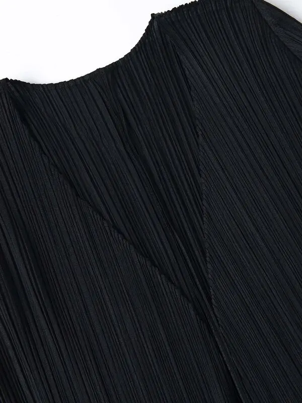 Issey Miyake Pleated Casual Jacket