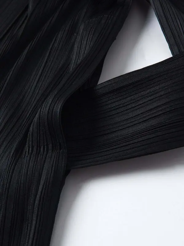 Issey Miyake Pleated Casual Jacket