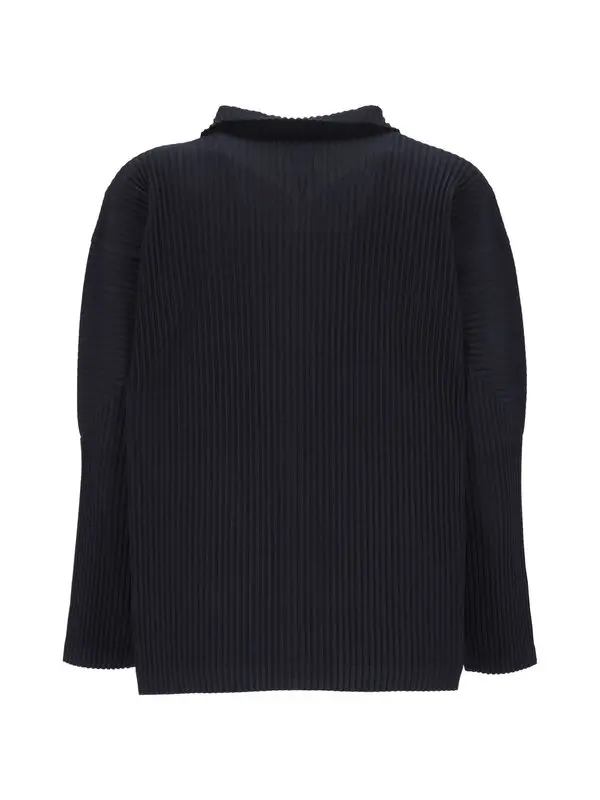 Issey Miyake Pleated Casual Jacket