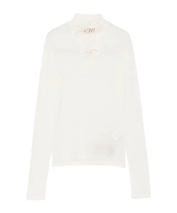 Ermanno Scervino Long-sleeved Knit Top