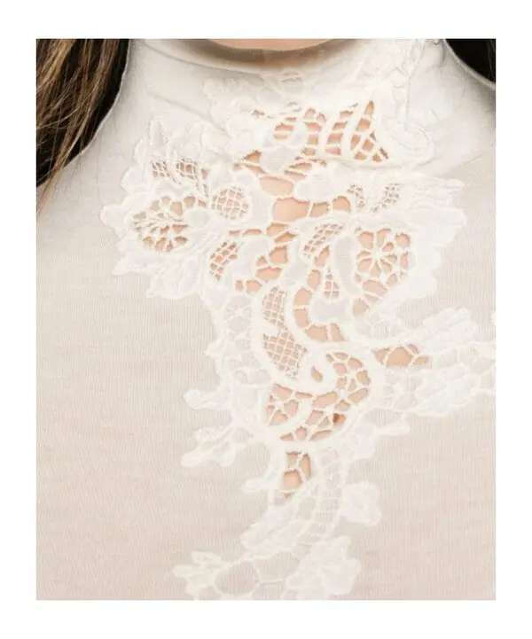 Ermanno Scervino Long-sleeved Knit Top