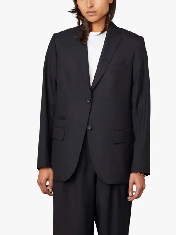 Officine Générale Charlene Single-breasted Wool Jacket