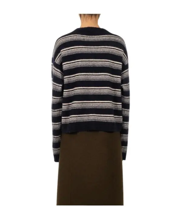 Miu Miu Striped Cardigan Sweater