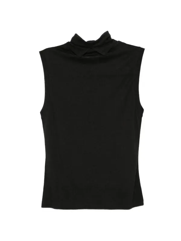 Patrizia Pepe Fly-plaque Roll-neck Top