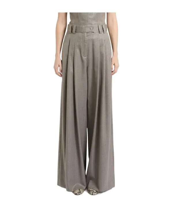 Marella Pleated-detail Casual Trousers