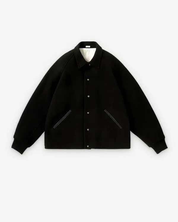 A.PRESSE Coach Cropped Bomber Jacket