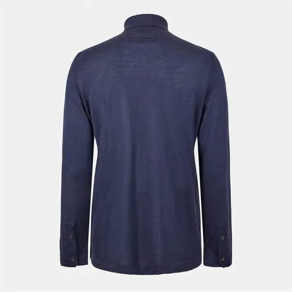 Zegna Cash Knitted Top - Blue