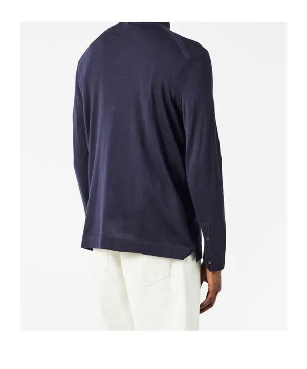 Zegna Cash Knitted Top - Blue