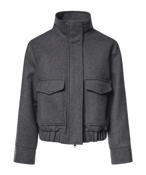 OTTOD'AME Flap Pocket Bomber Jacket