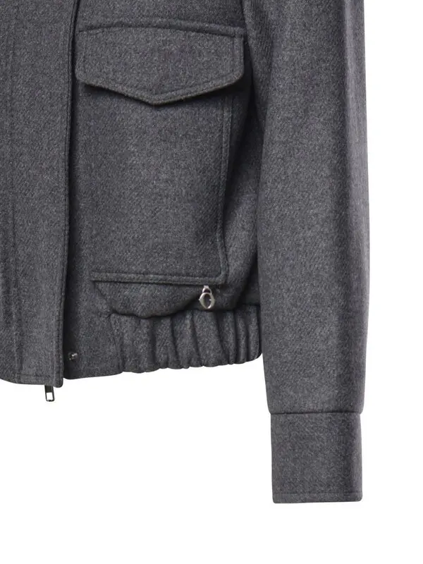 OTTOD'AME Flap Pocket Bomber Jacket