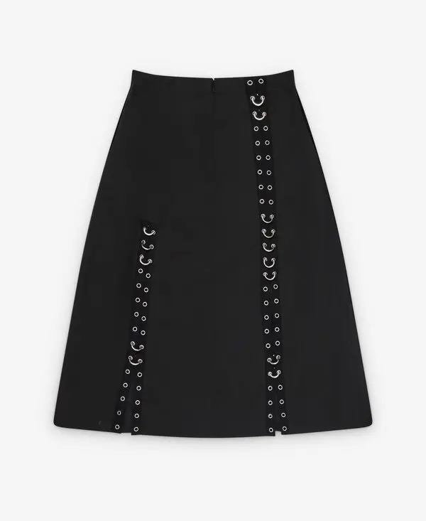 Simone Rocha Grommet Ring Sculpt Ripple Skirt