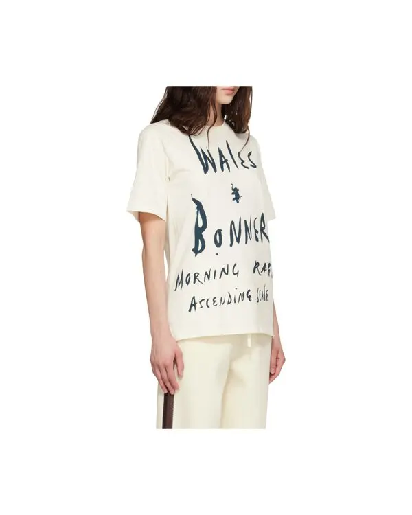 WALES BONNER Logo-print T-shirt