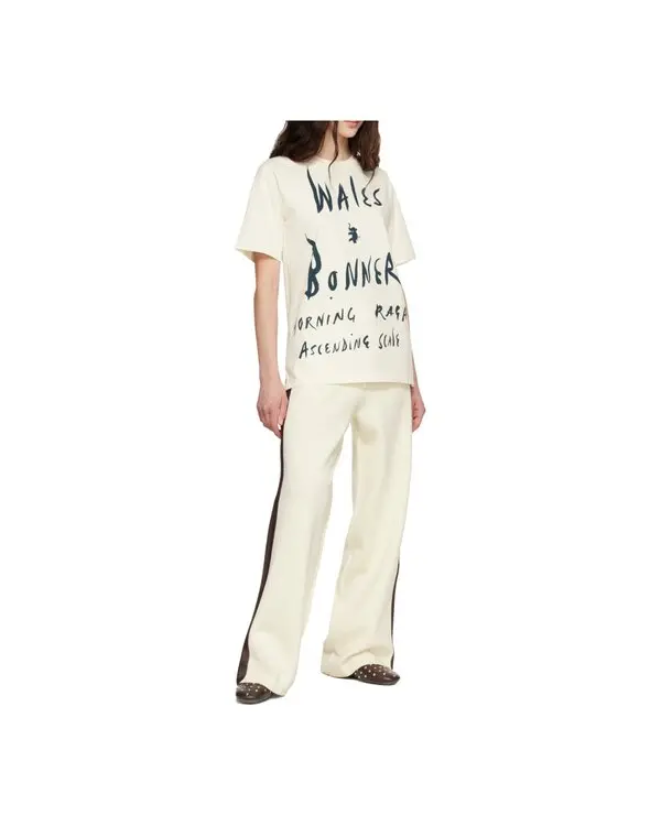 WALES BONNER Logo-print T-shirt