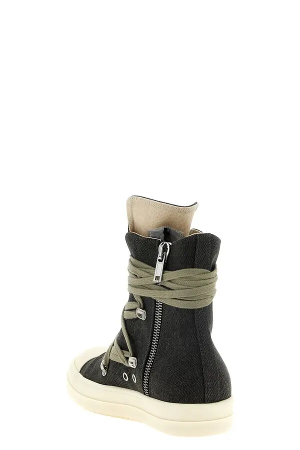 Rick Owens Megalace High-top Sneakers