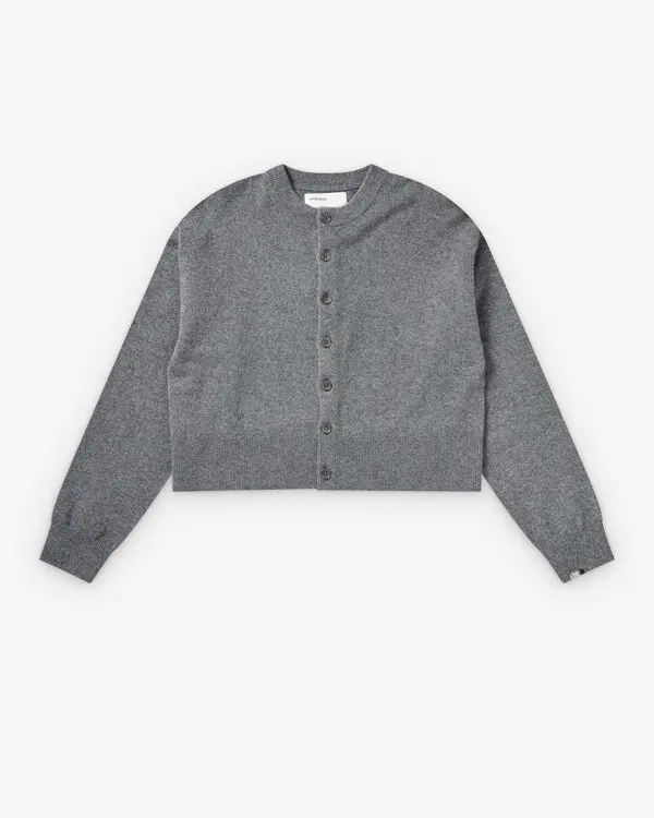 Extreme Cashmere Chou Cropped Boxy Sweater - Felt
