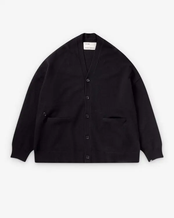 Extreme Cashmere N24 Tokio Oversized Cardigan - Raven
