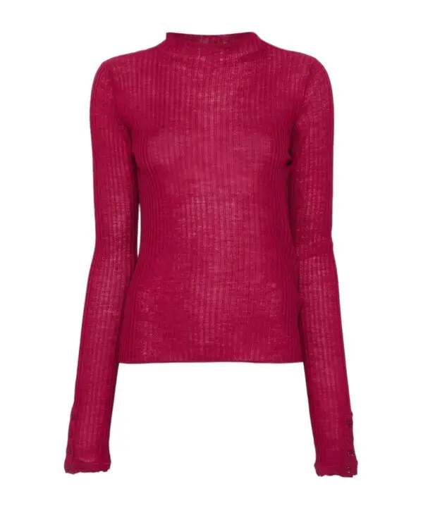 Patrizia Pepe Ribbed-knit Turtleneck Sweater