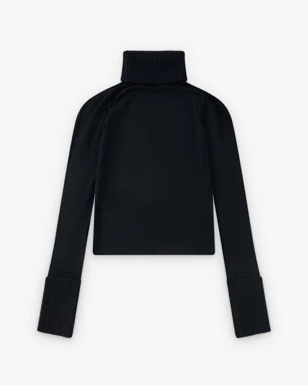 Our Legacy Inverse Roll-neck Sweater - Black