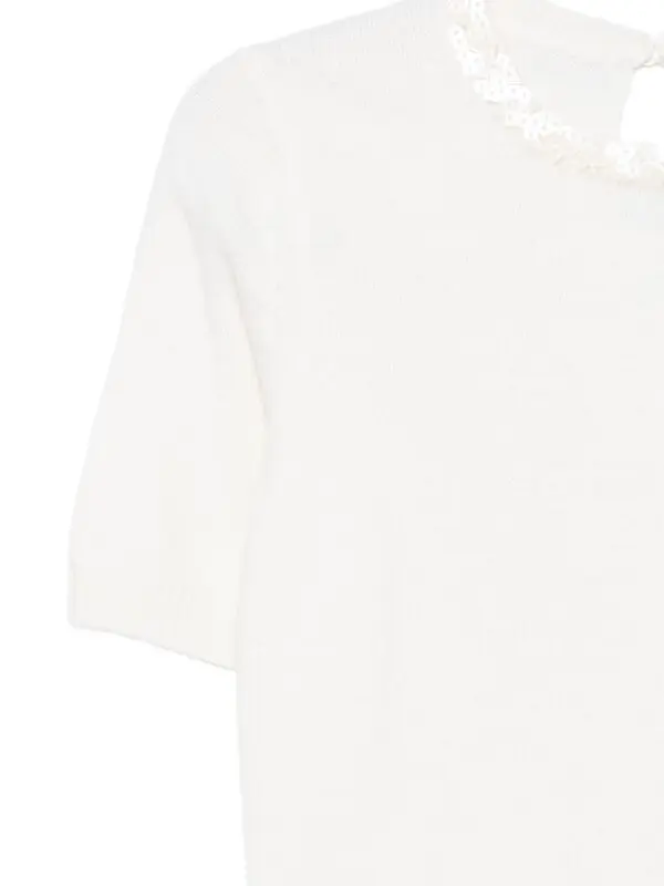 SEMICOUTURE Kate Sequin-embellished Sweater