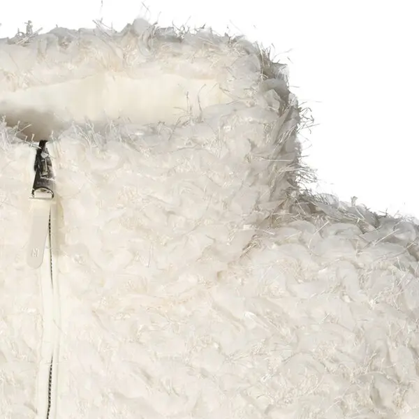 Mackage Fuzzy Stand Collar Zip Jacket