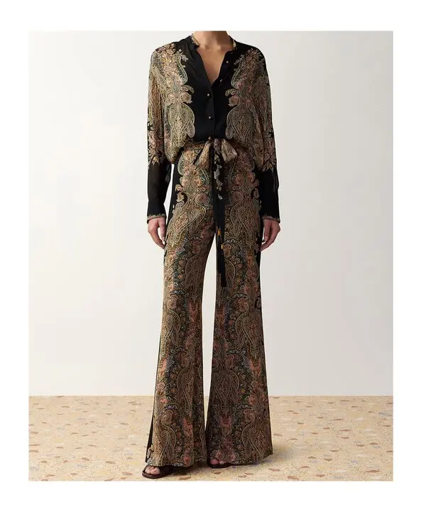 Zimmermann Clash Georgette Pant