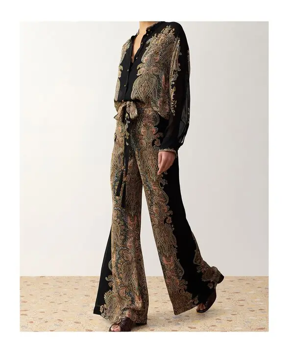 Zimmermann Clash Georgette Pant