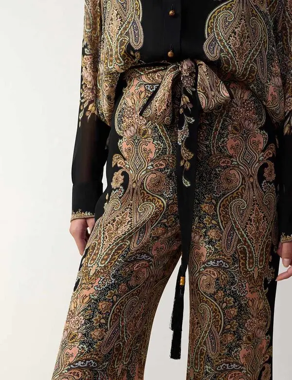 Zimmermann Clash Georgette Pant