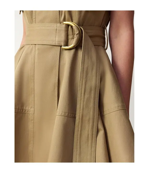 Zimmermann Clash Drill Utility Mini Dress