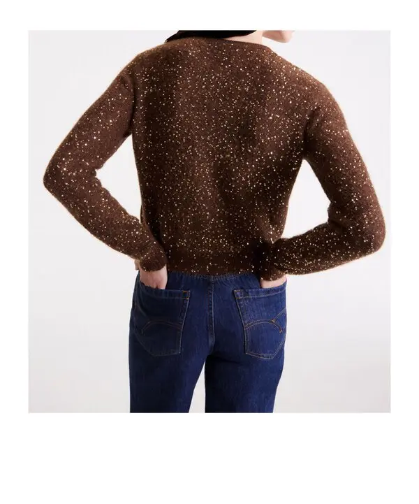 Marella Ribbed-knit Crew-neck Sweater