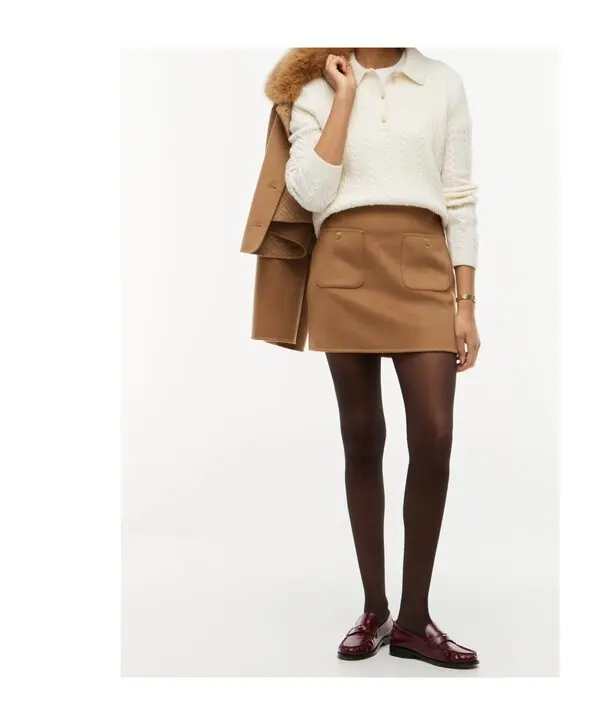 Tommy Hilfiger Button-embellished Mini Skirt