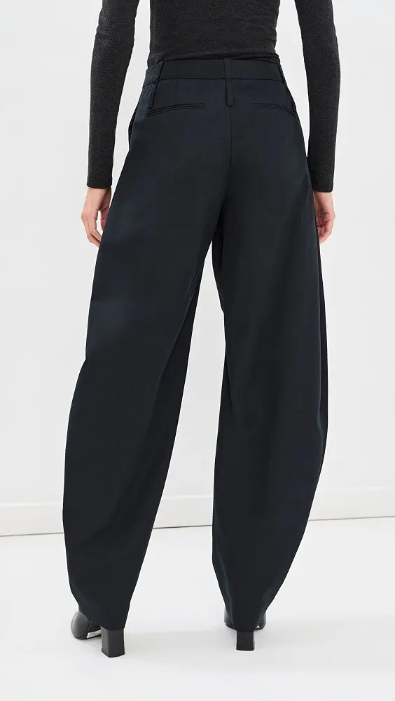 Brandon Maxwell Pleated Balloon Pants
