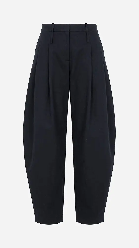 Brandon Maxwell Pleated Balloon Pants
