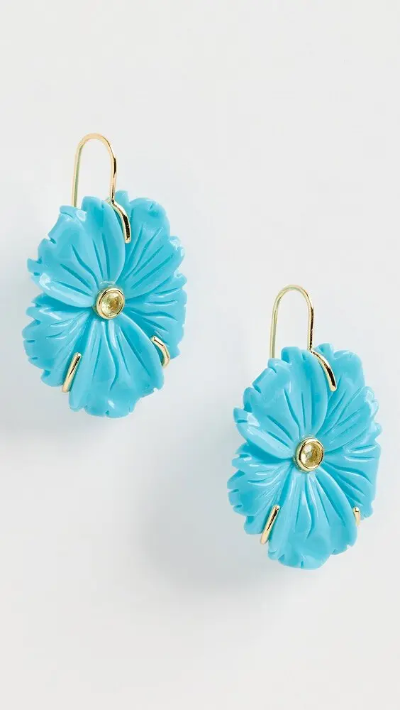LIZZIE FORTUNATO New Bloom Earrings - Cerulean
