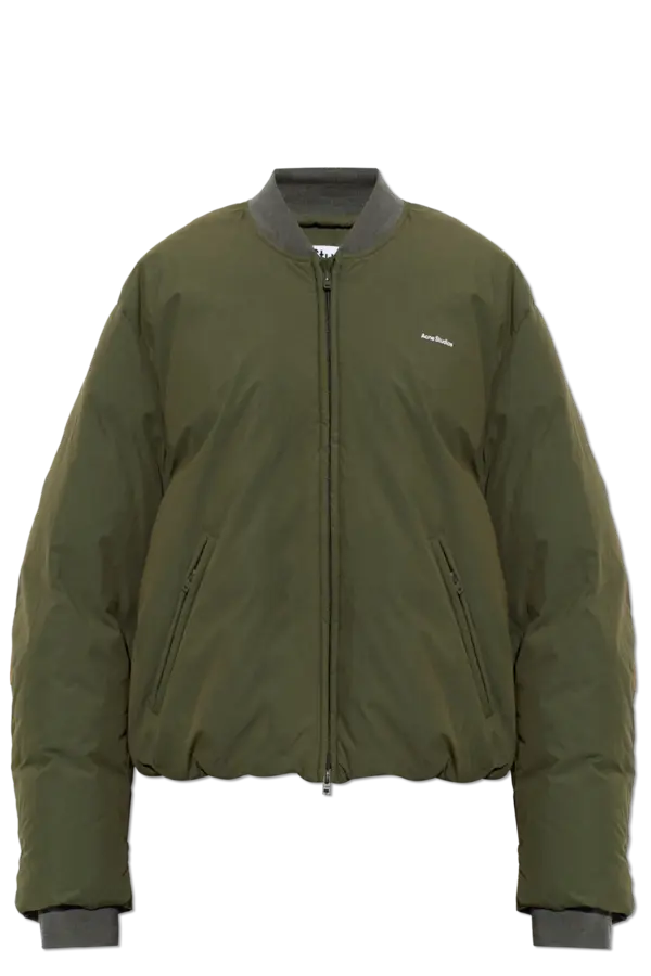 Acne Studios Padded Bomber Jacket - Green